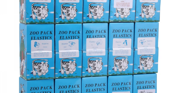 AZDENT 5000 Pcs/Box Dental Orthodontic Zoo Pack Elastics Rubber Bands ...