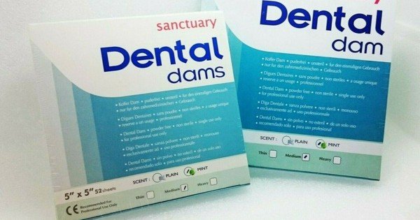 rubber dental dam Size 5x5